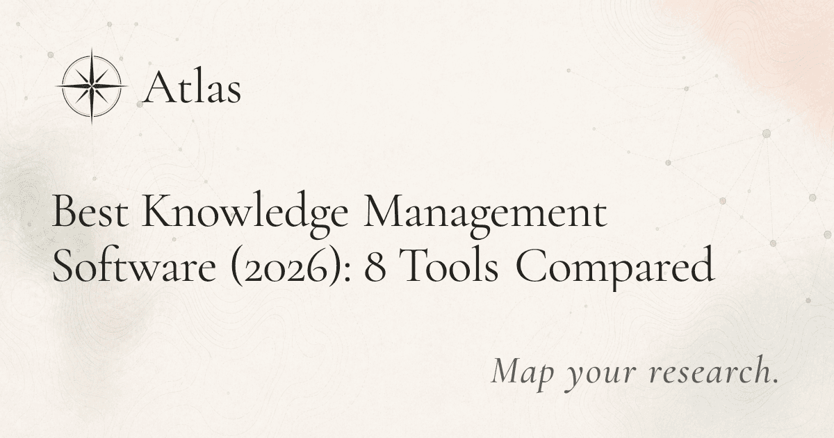 Best Knowledge Management Software (2026): 8 Tools Compared