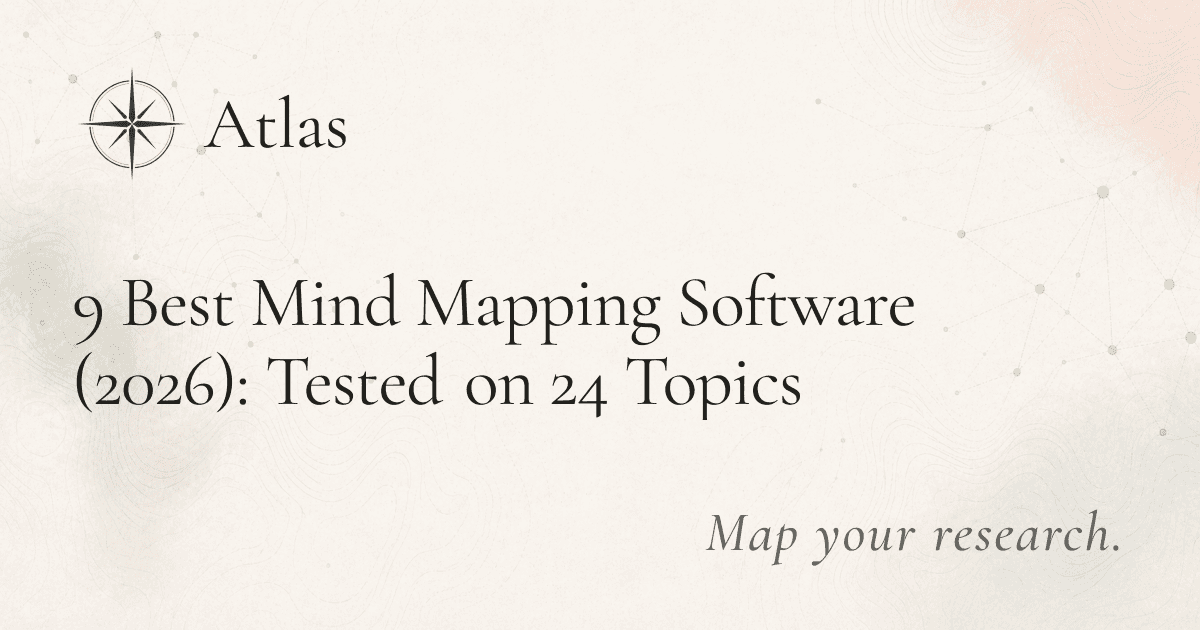 9 Best Mind Mapping Software (2026): Tested on 24 Topics
