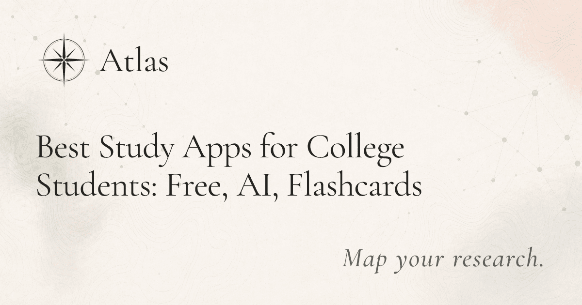 Best Study Apps for College Students: Free, AI, Flashcards
