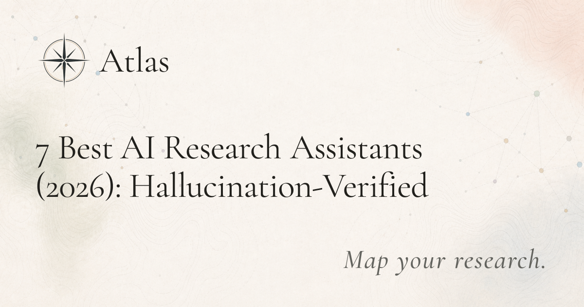 7 Best AI Research Assistants (2026): Hallucination-Verified