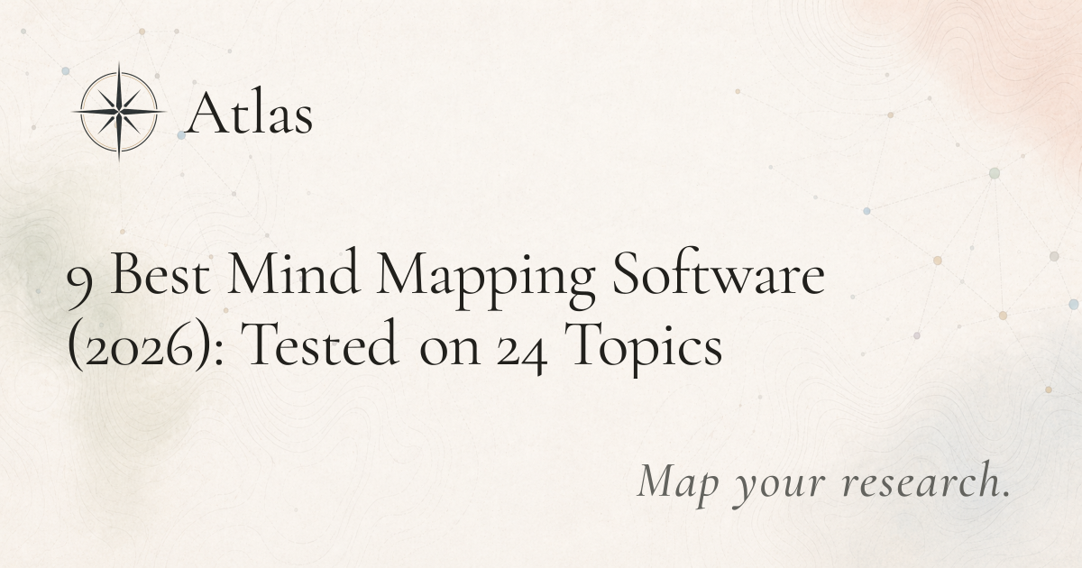 9 Best Mind Mapping Software (2026): Tested on 24 Topics