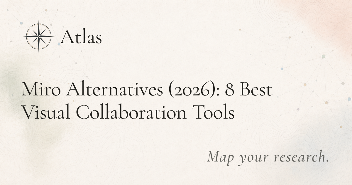 Miro Alternatives (2026): 8 Best Visual Collaboration Tools