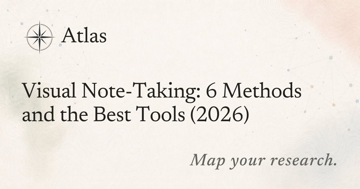 Visual Note-Taking: 6 Methods and the Best Tools (2026)